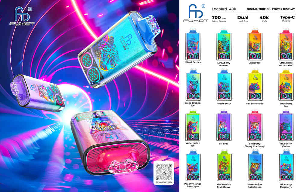 Randm Tornado 40000 Vape Azul Razz Cereza