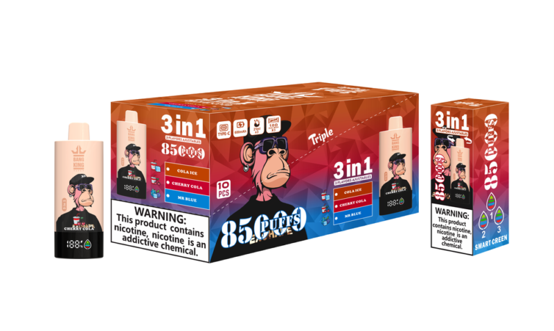 Bang King 85000 Puff Vape-cola ice & mr blue & cherry cola