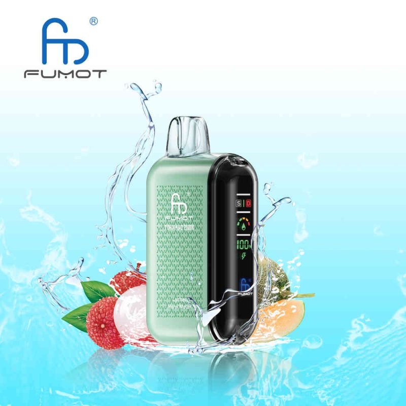 Fumot Tornado 20000 Lychee Hami Melon - Exotic fruit flavour with ...