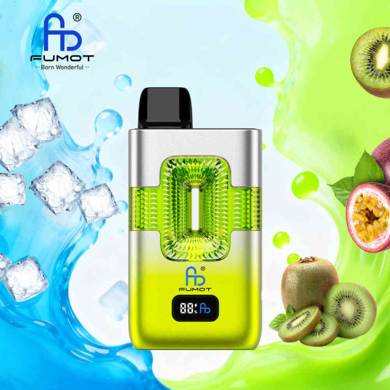 Fumot ECO 2in1 50K Ice Pop & Kiwi Passion Fruit Guava – Tropischer Dual ...